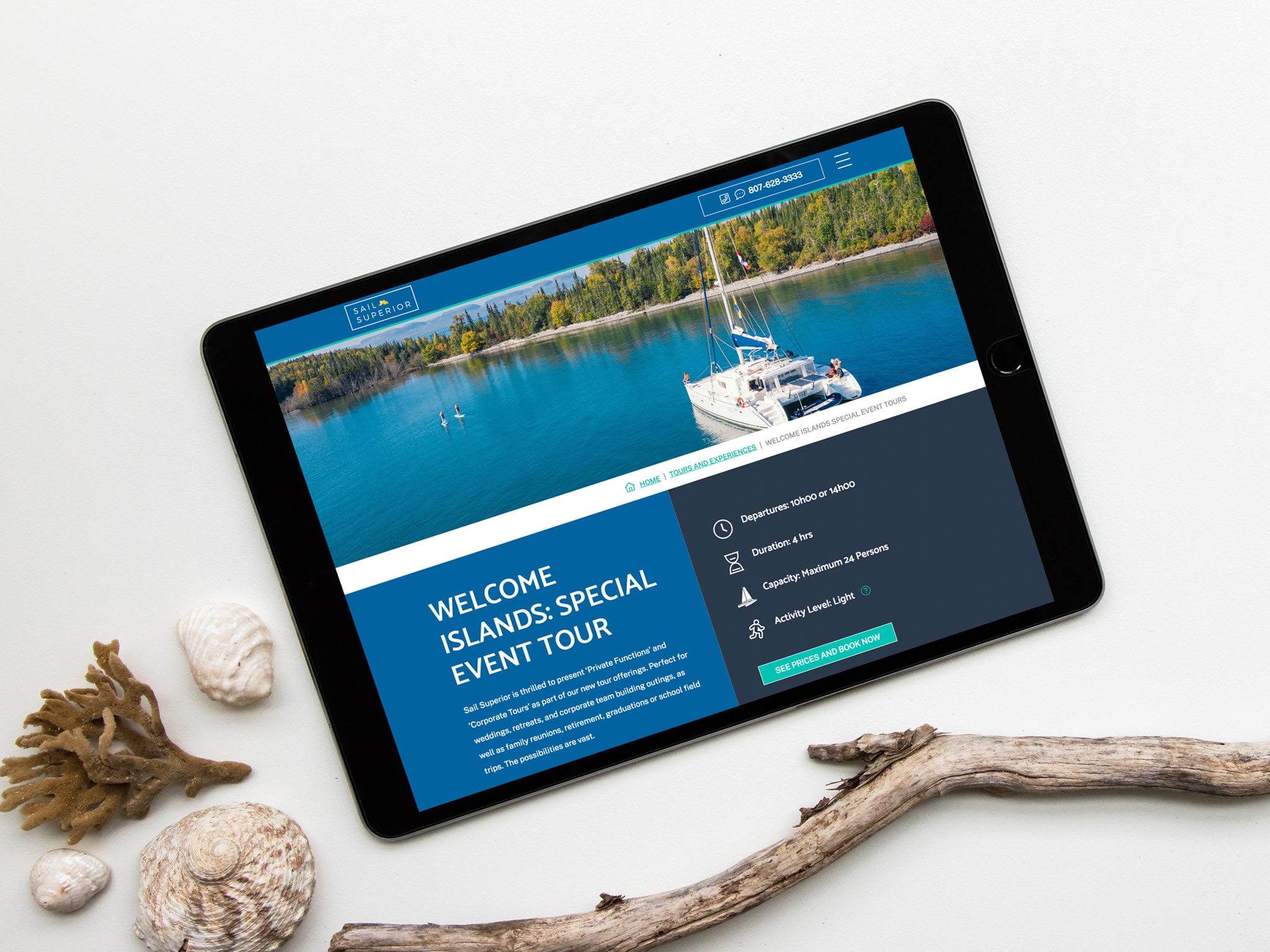 Tour Website: Sail Superior, Canada | WOOF Media