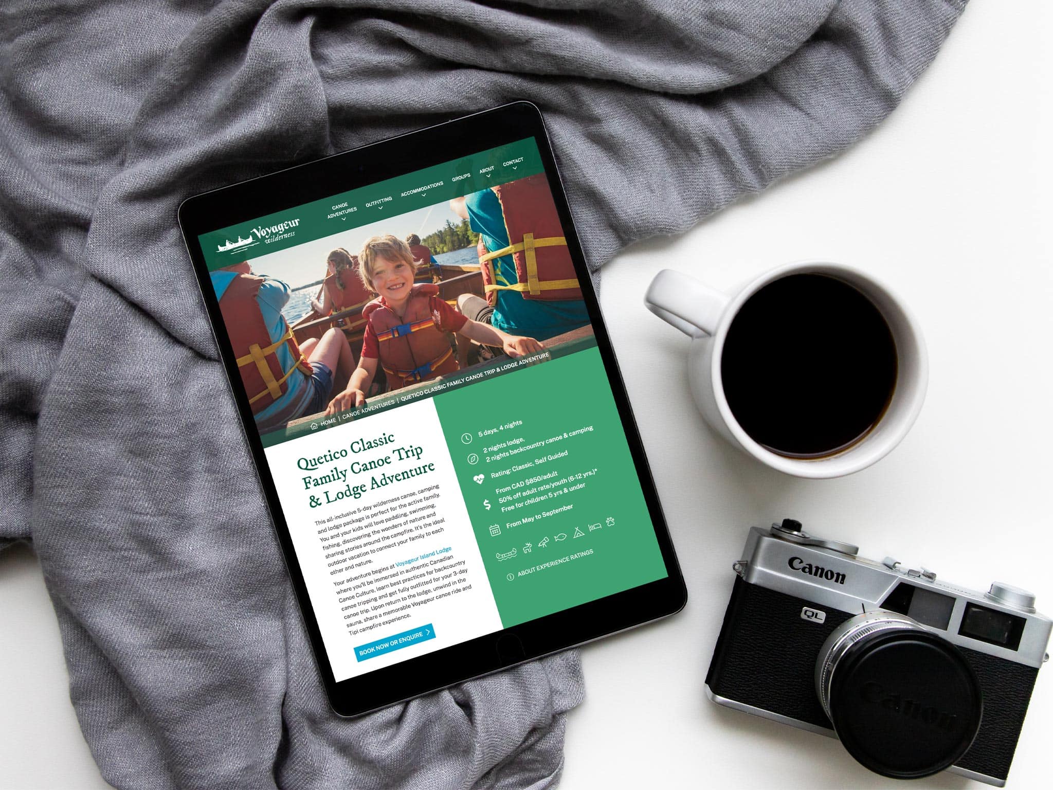 Website: Voyageur Wilderness Programme, Canada | WOOF Media