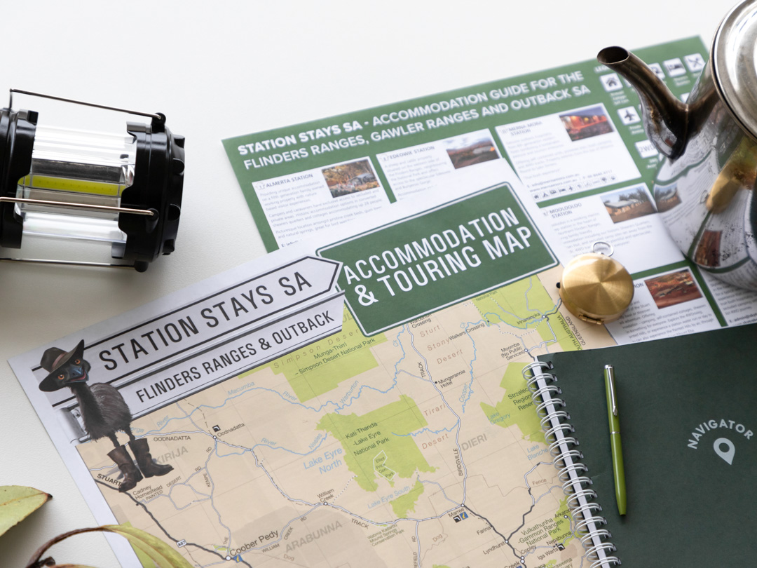 Map: Station Stays SA, South Australia | WOOF Media